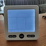 Amazon | Timloon デジタル温度湿度計 外気温度計 ワイヤレス 温湿度計 3つセンサー 室外/室内 高精度/LCD大画面/バックライト機能付き/時計カレンダー/温湿度超限警報 ...