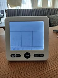 Amazon | Timloon デジタル温度湿度計 外気温度計 ワイヤレス 温湿度計 室外 室内 3つセンサー 高精度 LCD大画面 バックライト機能付き 時計カレンダー/最高最低温湿度 ...