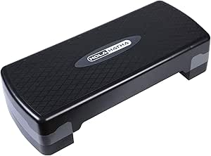 HolaHatha Compact Portable Aerobic Step Platform, Fitness Cardio ...