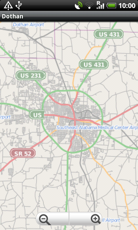 Dothan Street Map - App on Amazon Appstore