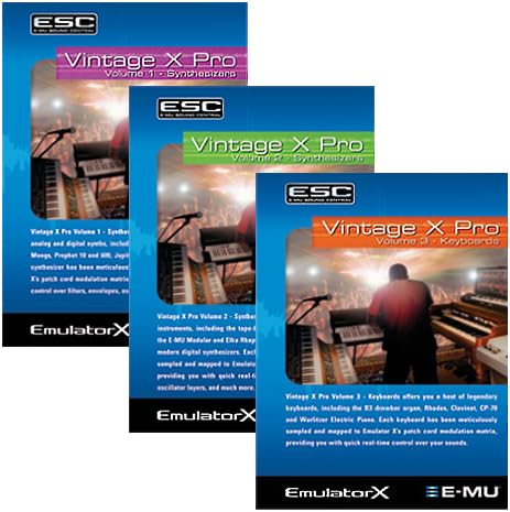Amazon.com: E-MU EM8666 Vintage X Bundle Soundset for Emulator X2 ...
