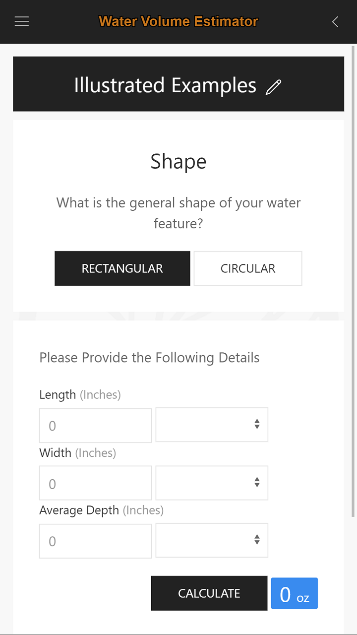 Water Volume Estimator - App on Amazon Appstore