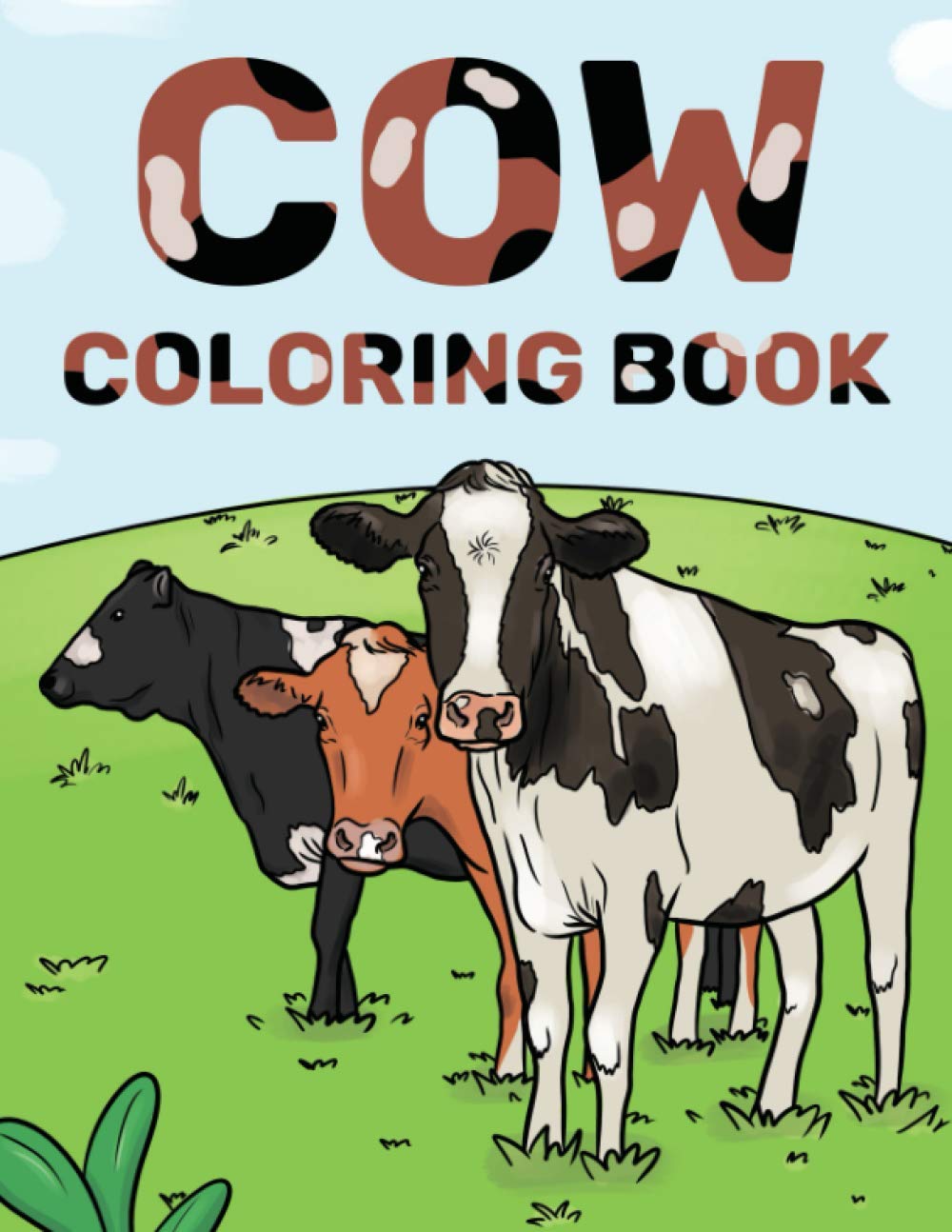 Cow Coloring Book: Cattle & Cow Gift For Cow Lovers: Underwater ...