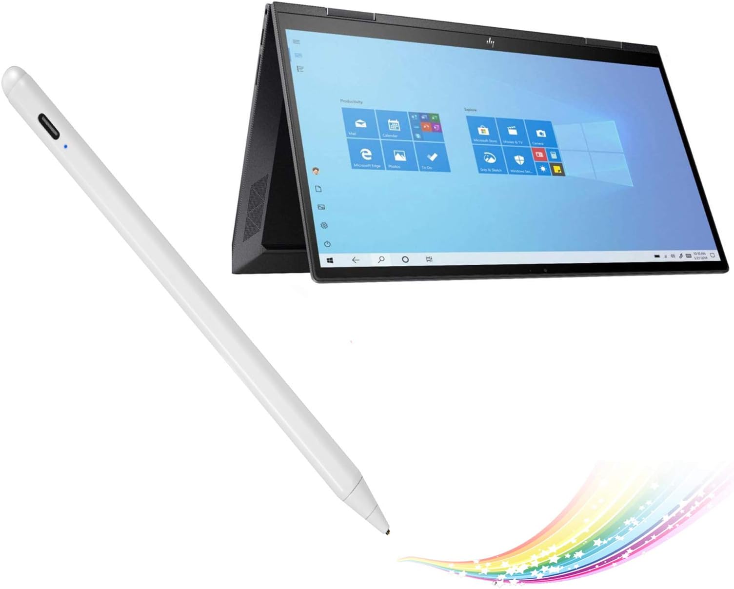 Amazon.com: Stylus Pencil for HP Envy X360 Convertible 2-in-1 15.6" Pen ...