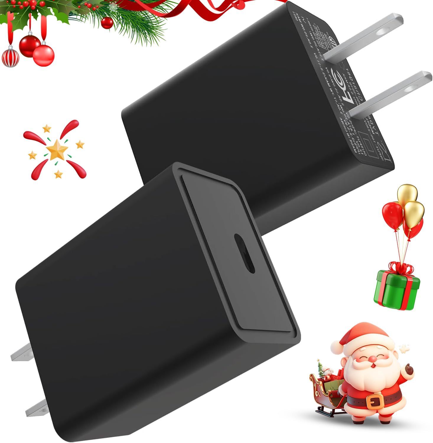 Amazon.com: UL Certified 20W USB C Fast Charger Wall Block - PD Power ...