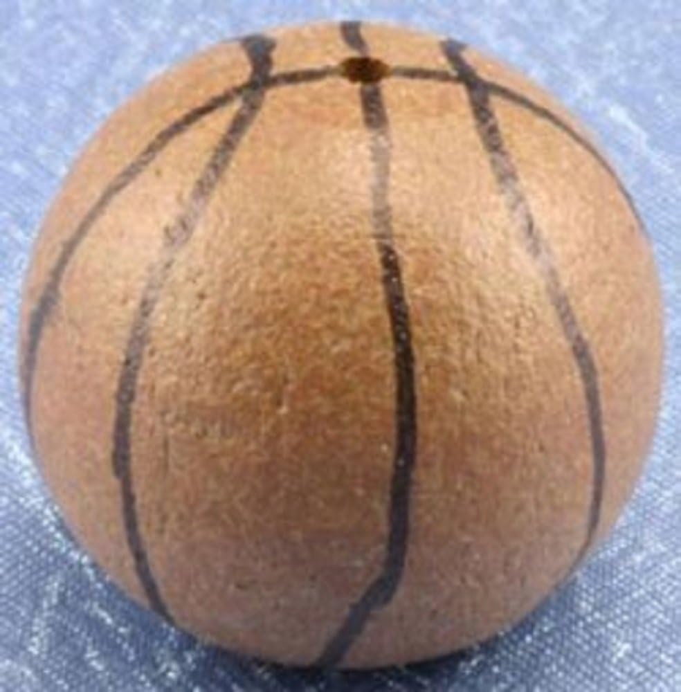 Amazon.com: Dollhouse Miniature 1:12 Scale Basketball Im65043 by ...