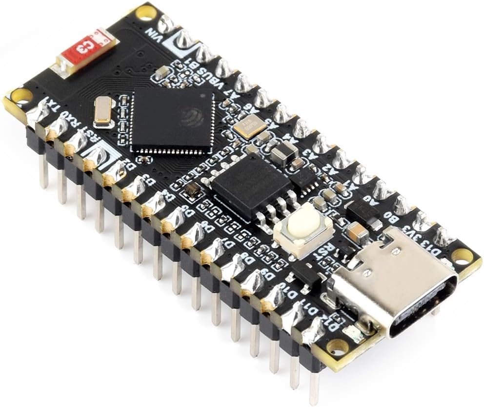 Esp32 S3 Nano M Microcontroller Development Board With Pre Soldered Header Onboard