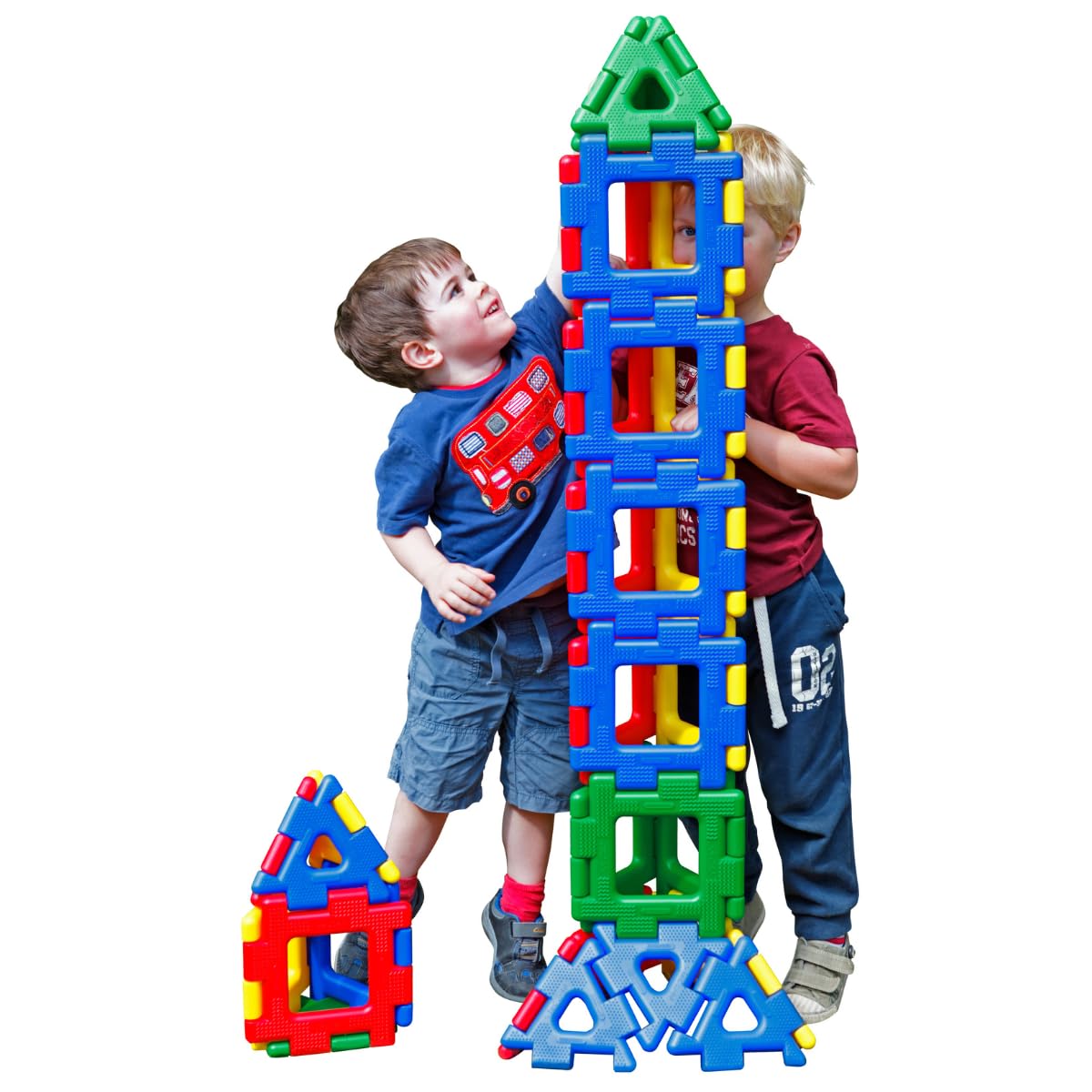 Giant Polydron - Early Years Educational Large Outdoor Interlocking ...
