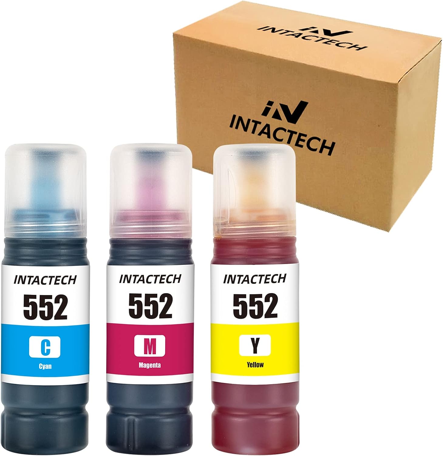 Buy Intactech 552 Compatible Refill Ink Bottle Replacement for T552 Use ...