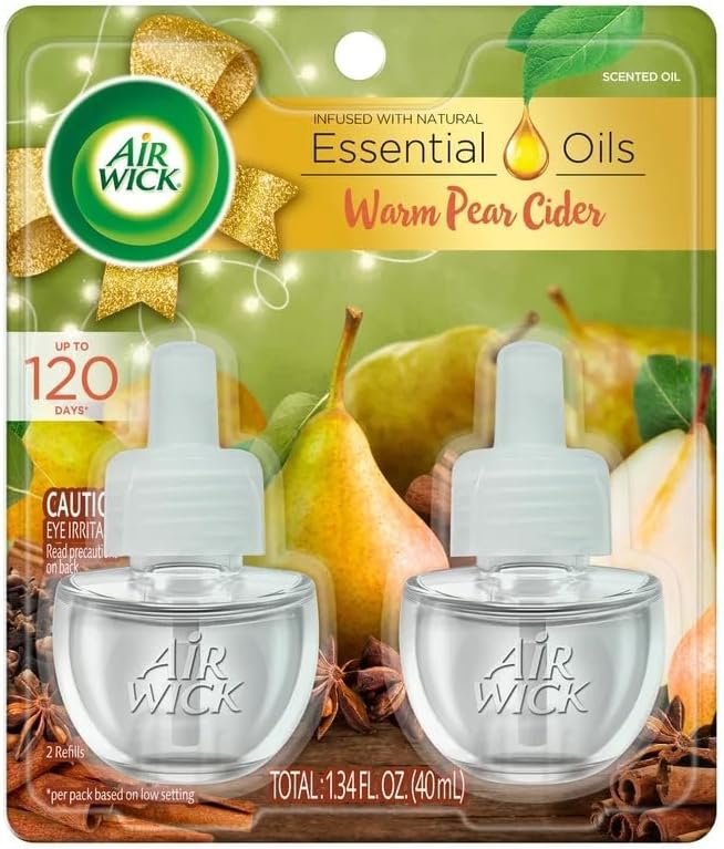 Amazon.com: Air Wick Plug in Scented Oil Refill, 5ct, White Sage ...