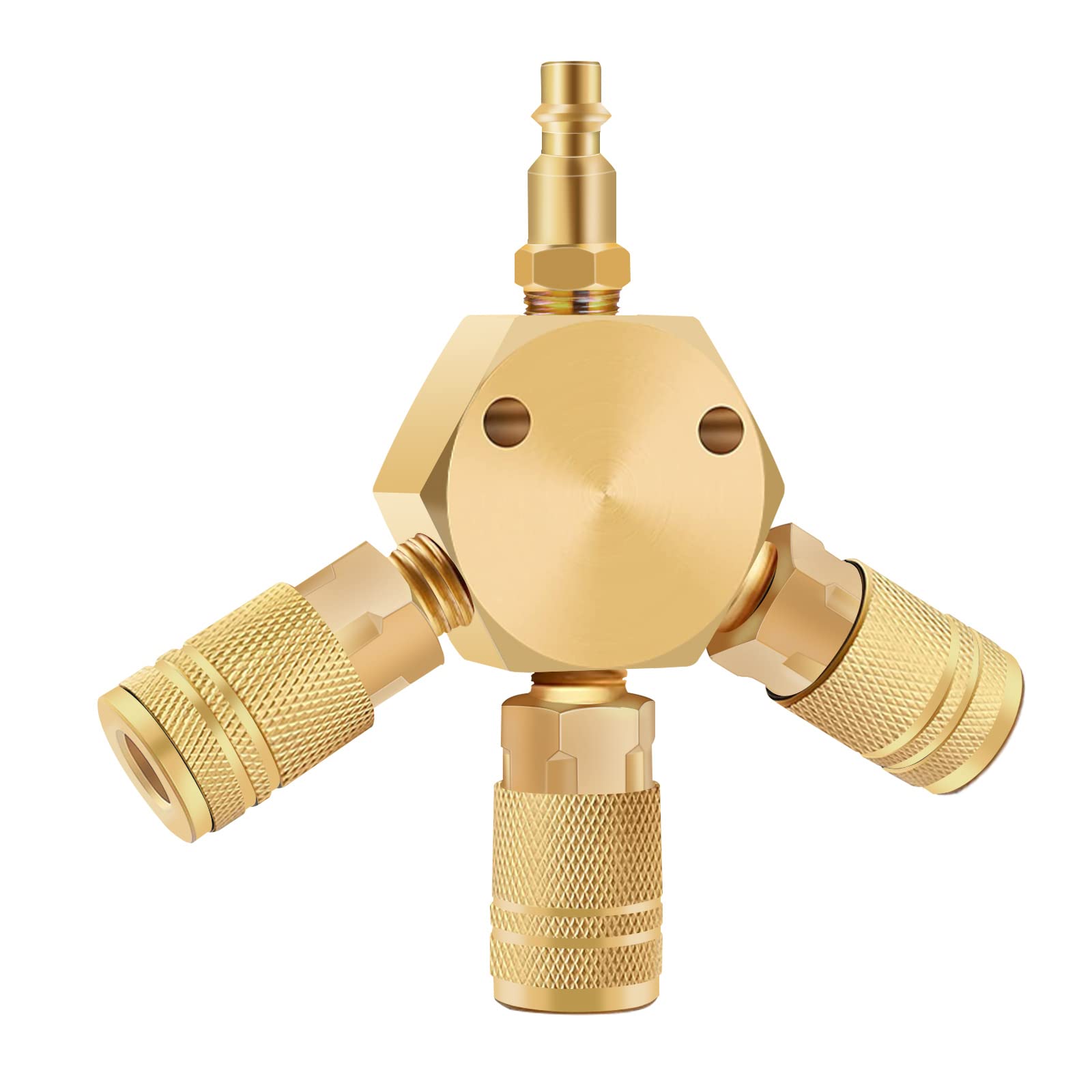 Godeson3 Way Air Hose Splitter 3 Way Air Manifold 4 | Desertcart INDIA