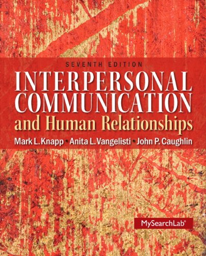 Amazon.com: Interpersonal Communication & Human Relationships (7th ...