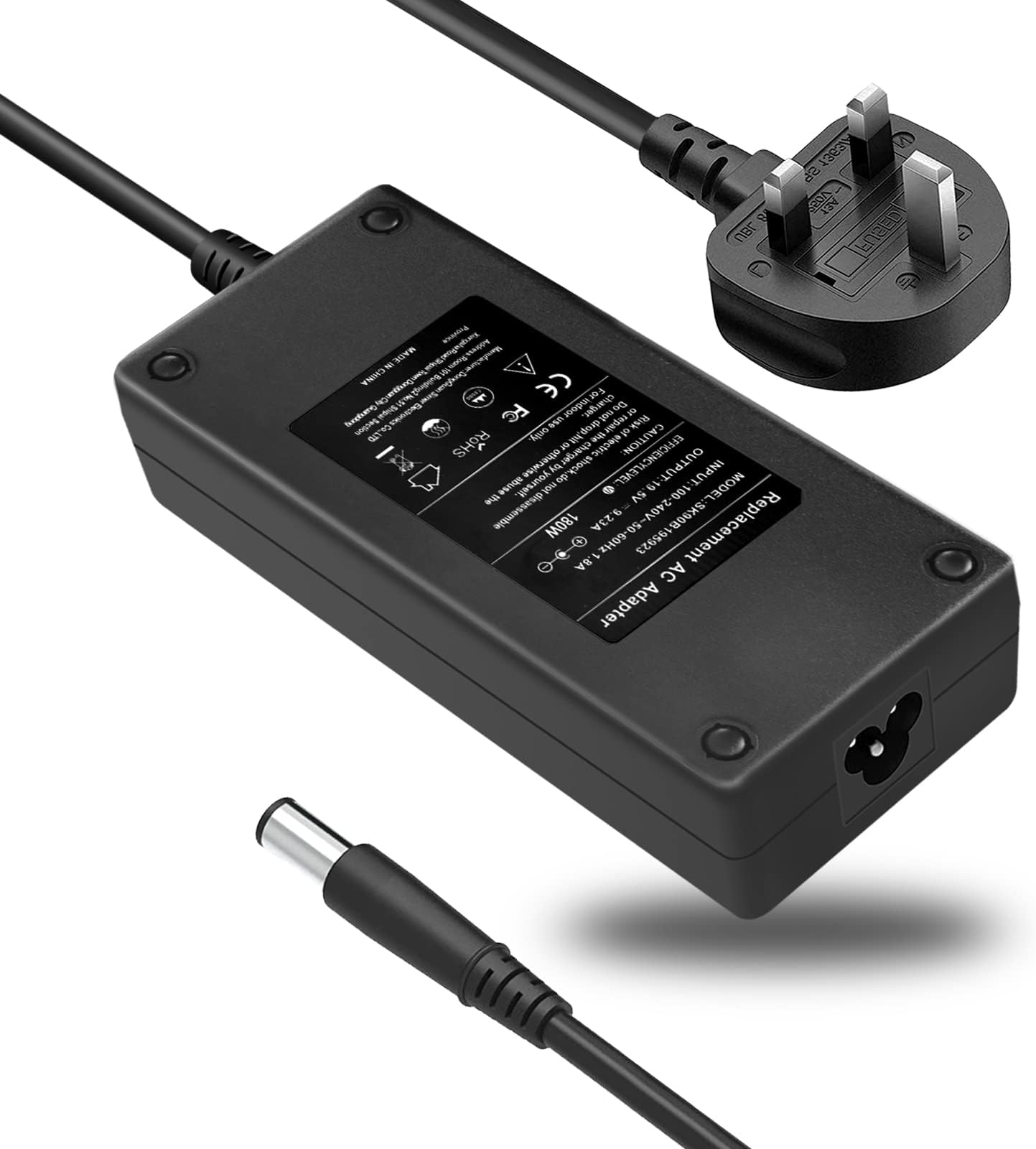 180W 19.5V 9.23A AC Power Adapter Laptop Charger for Dell Alien ware 13 ...