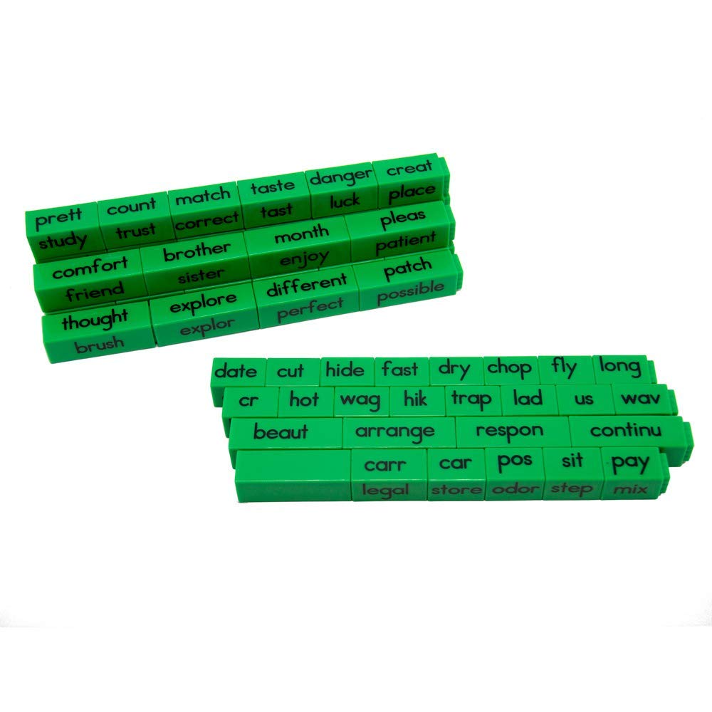 Buy hand2mind Reading Rods Prefix, Suffix and Root Words, Build a Word ...