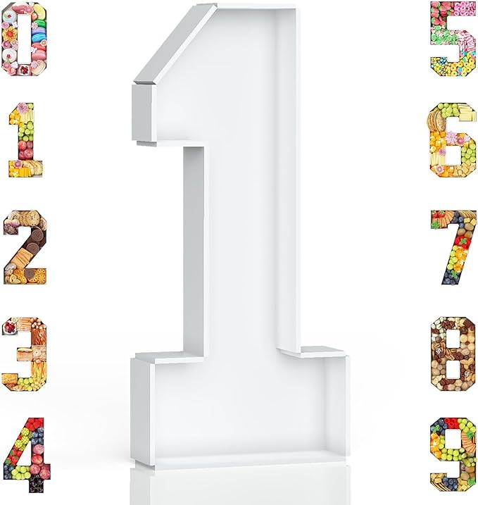 Amazon.com: HILAVO Cardboard Number for Charcuterie, 13.7" Cardboard ...