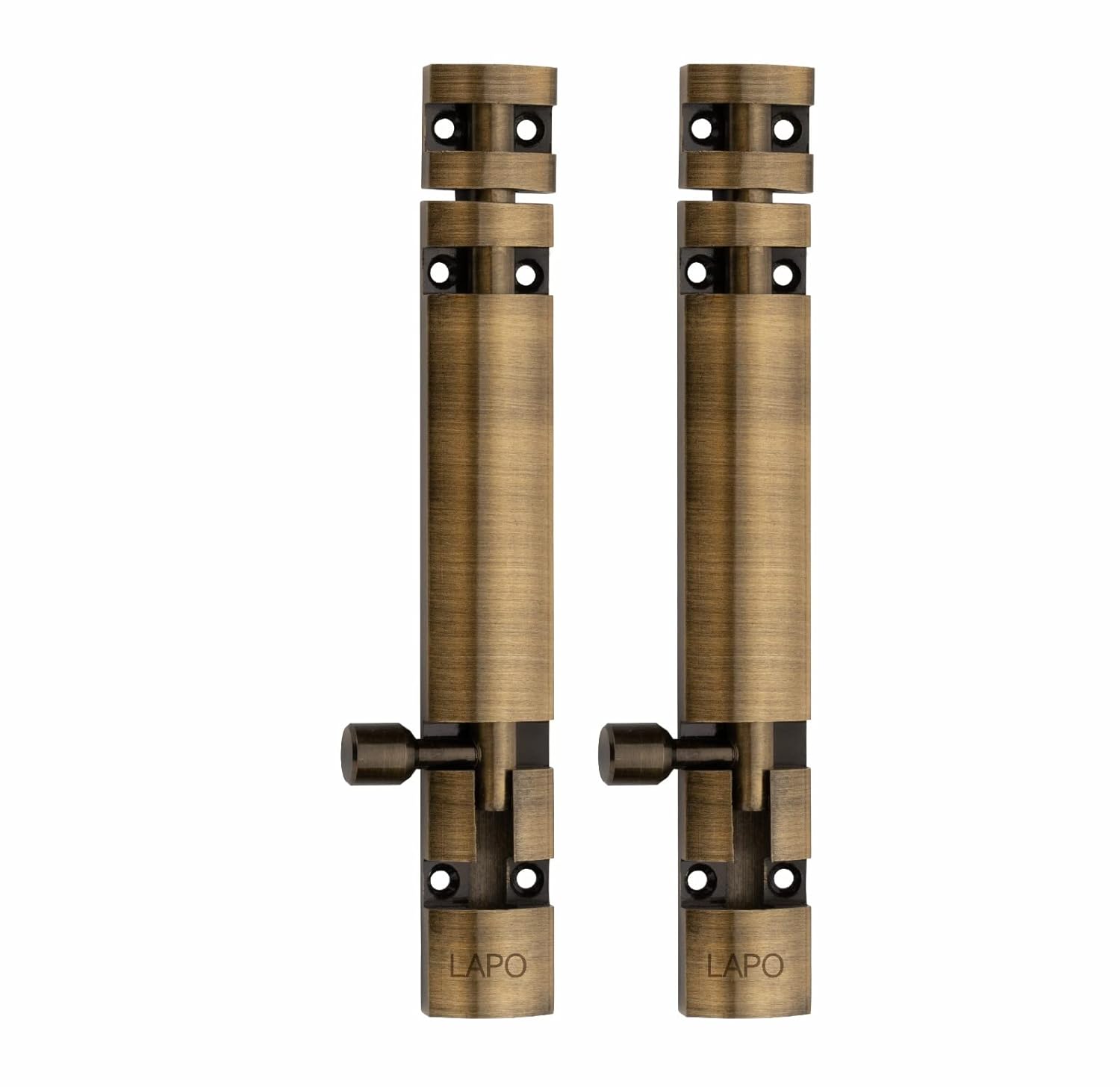 LAPO 2 Pack Heavy Duty Aluminium 8 Inch Tower Bolt for Home,Offices ...
