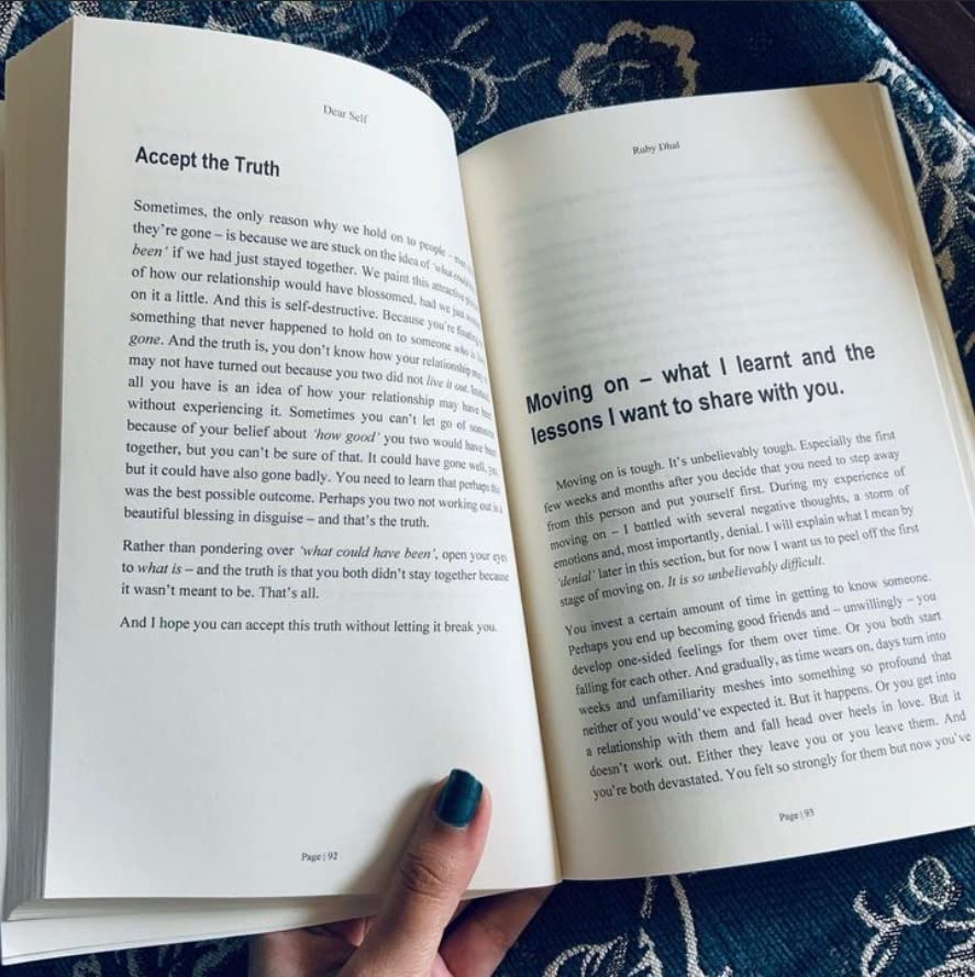 Dear Self: This is Me Being There for You When You Need It the Most : Dhal, Ruby: Amazon.in: Books