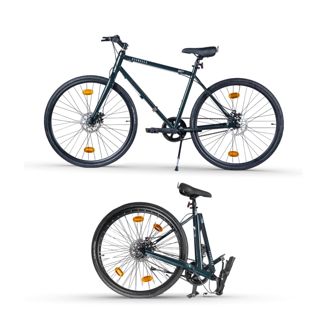 Buy HORNBACK M1s Full Size Fully Assembled Foldable/Folding Cycle for ...