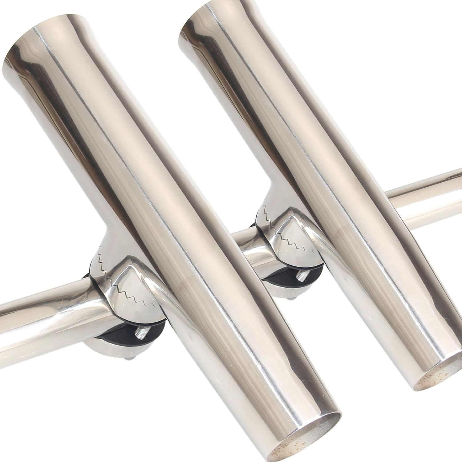 Amazon.com: Mojiate Adjustable Fishing Rod Holder Stainless Steel Clamp ...