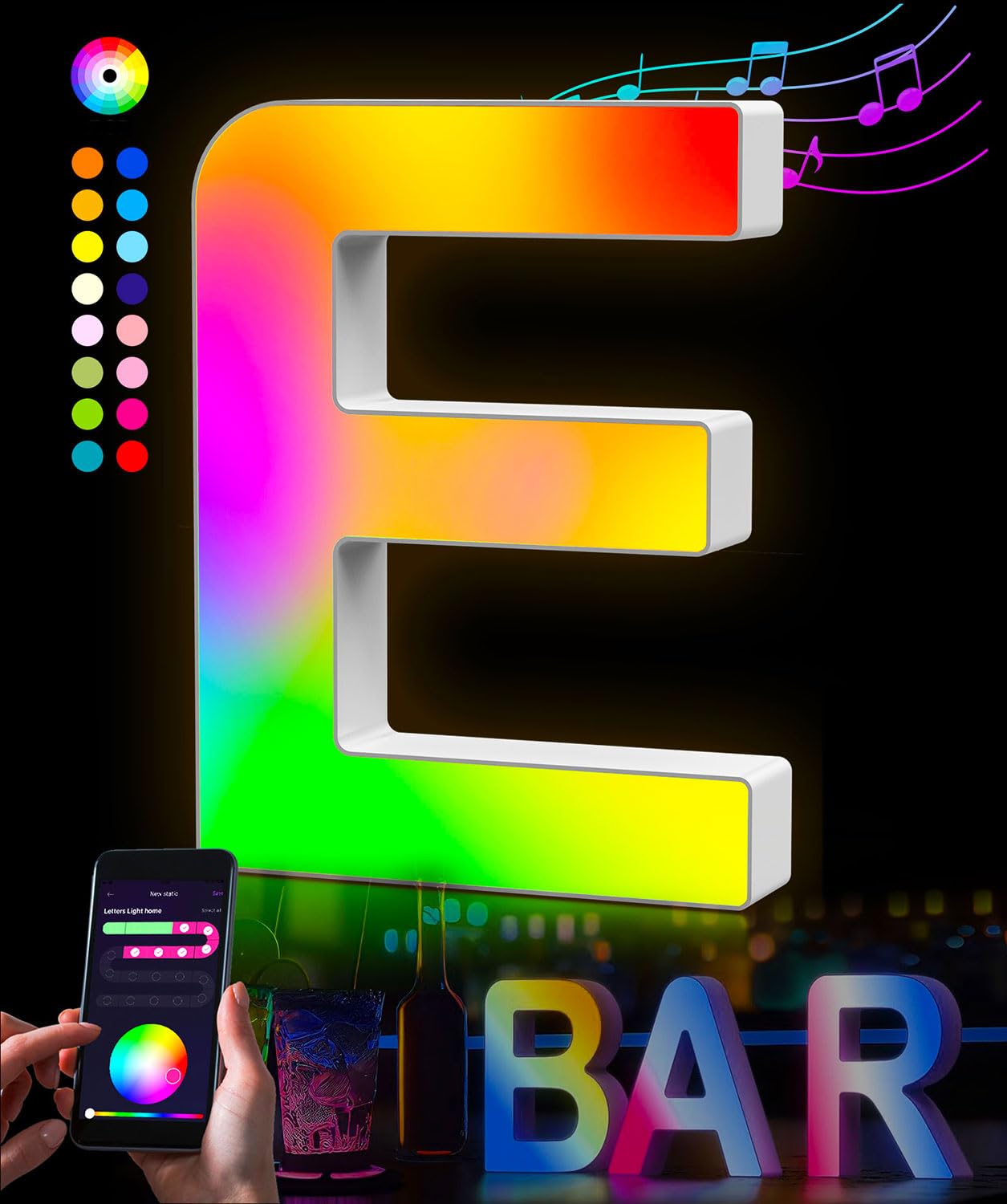 Amazon.com: selfila Light Up Letters LED Letter - Letters Custom ...