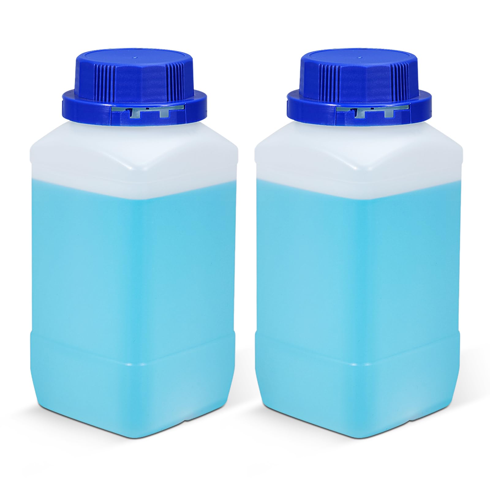 Amazon.com: UMETASS Plastic Bottles for Liquids 34oz/1000ml, Wide Mouth ...