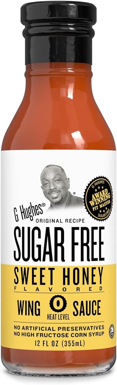 G Hughes Wing Sauce Sweet Honey 355ml : Amazon.co.uk: Health & Personal ...
