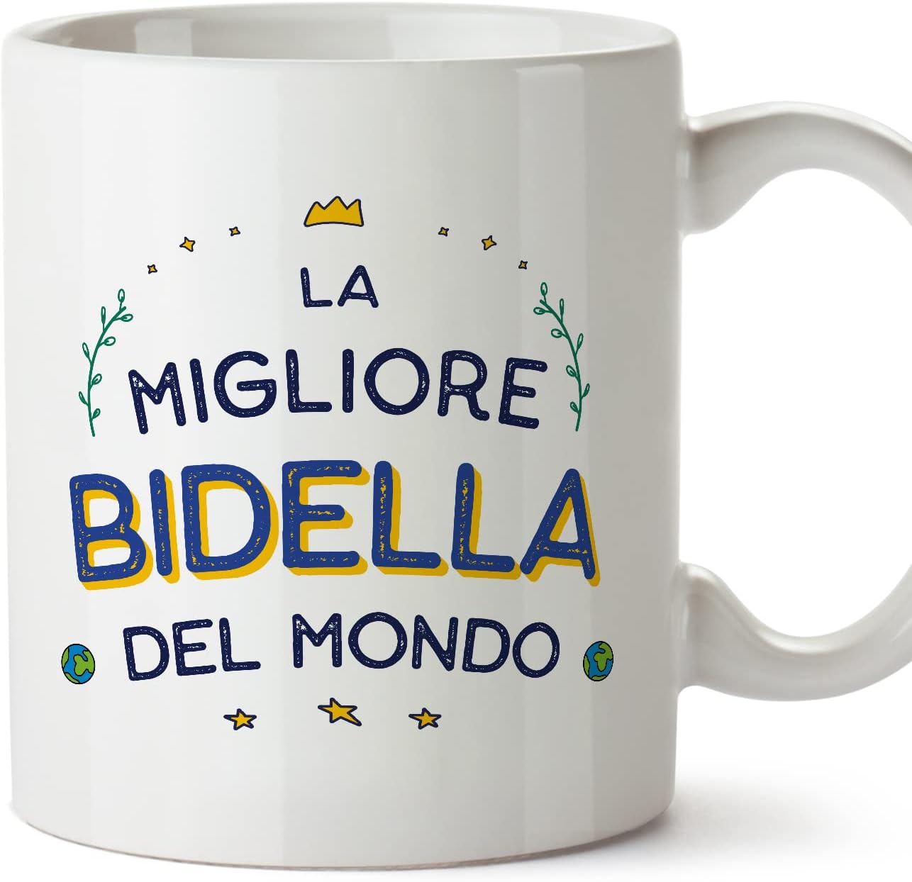 Mugffins Tazza in ceramica per BIDELLA donna 11 oz / 350 ml - In ...
