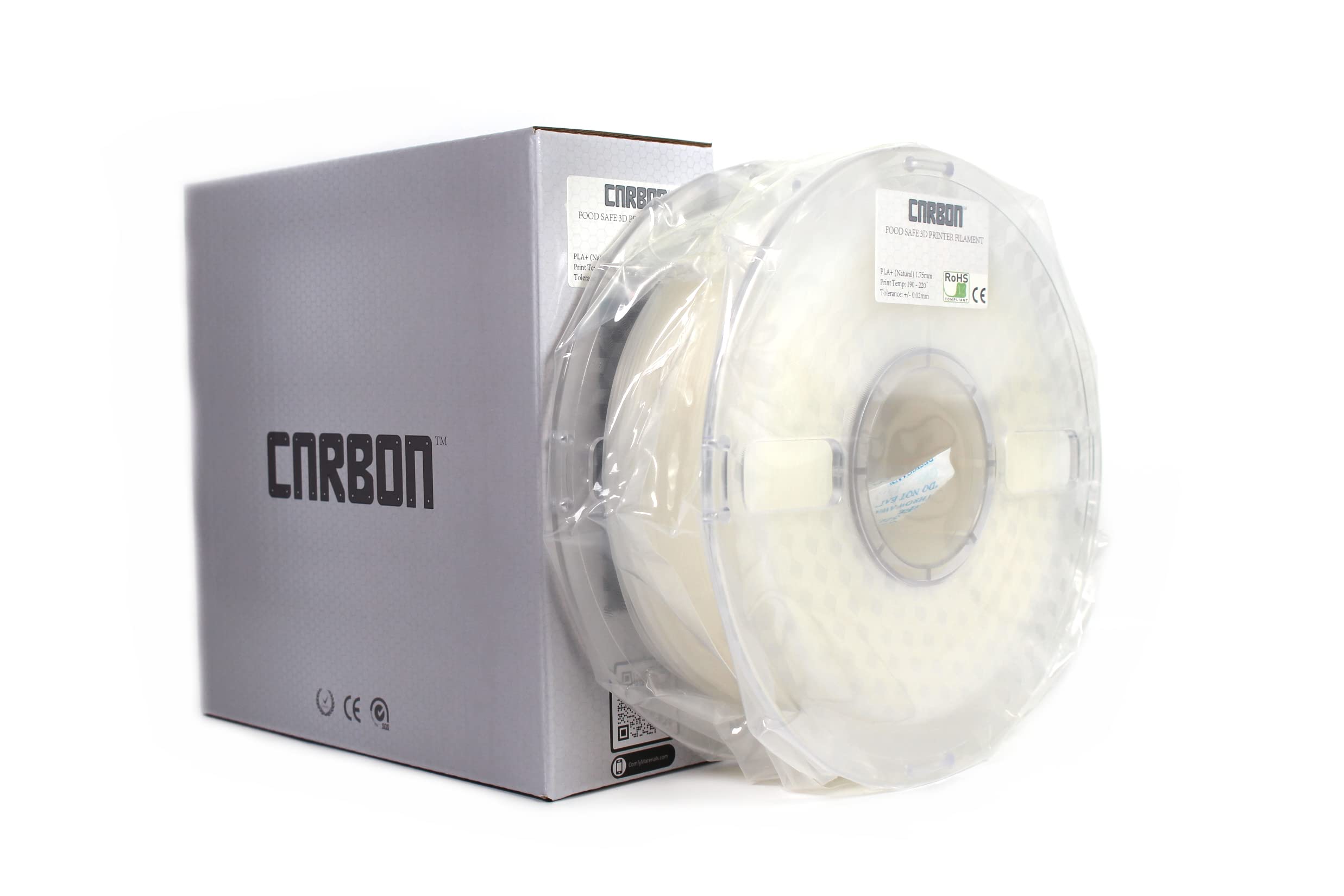 Snapklik.com : Certified Food Grade PLA+ 3D Printer Filament - CARBON ...