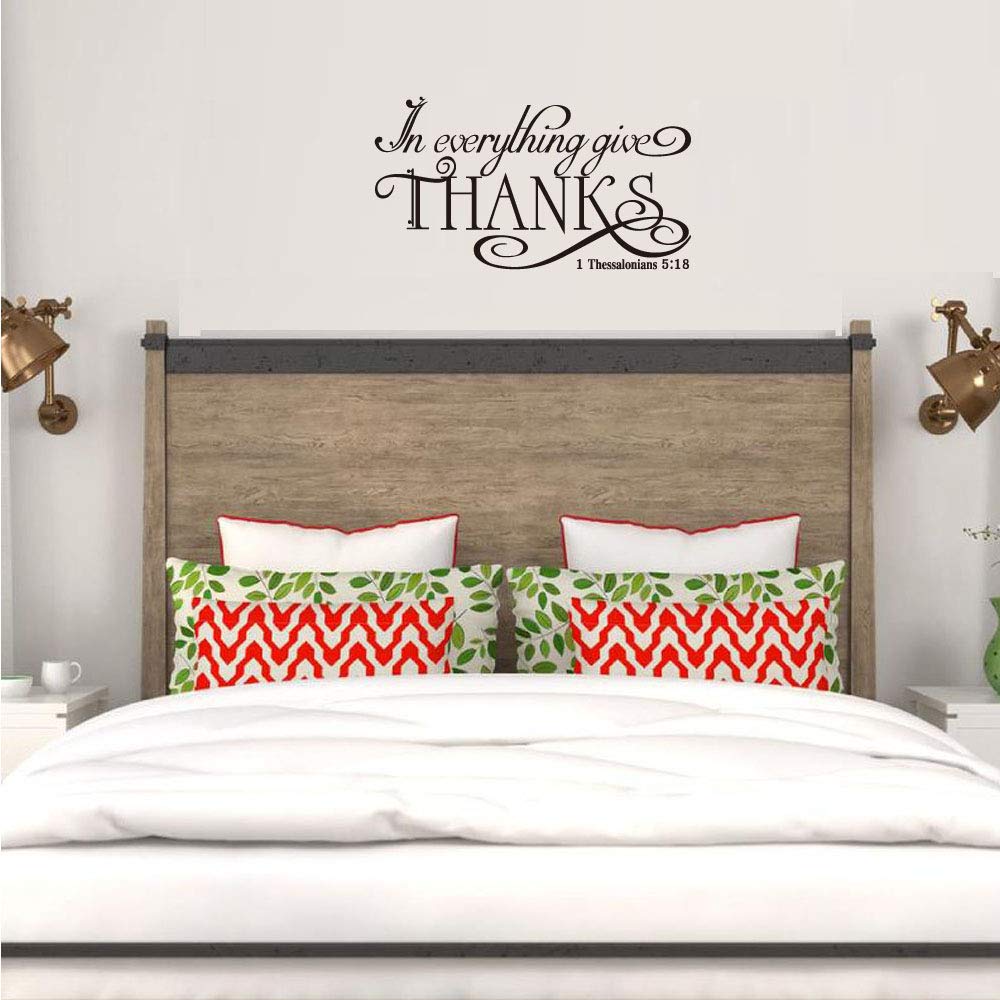 In Everything Give Thanks Wall Decal