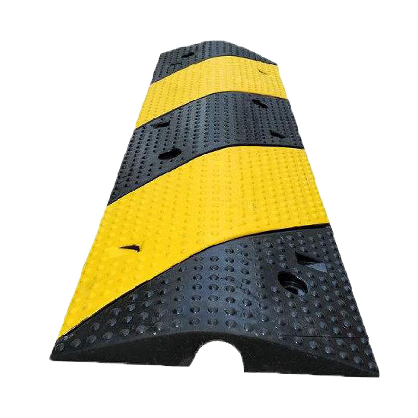Lipincmx Rubber Speed Bump Driveway Modular 22000lbs Load Speed Bumps ...