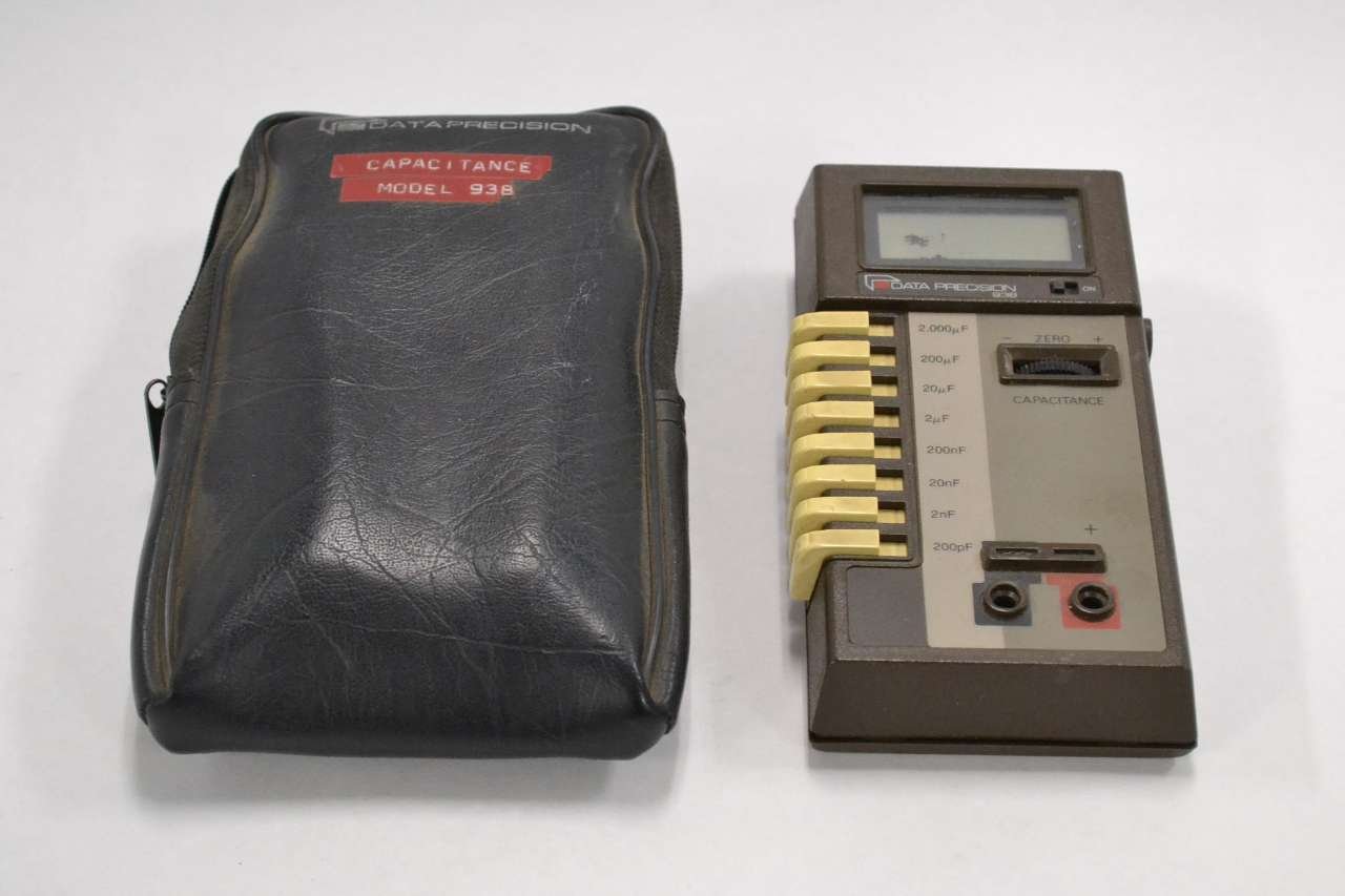 Amazon.com: DATA PRECISION 938 CAPACITANCE HANDHELD MULITMETER TEST ...