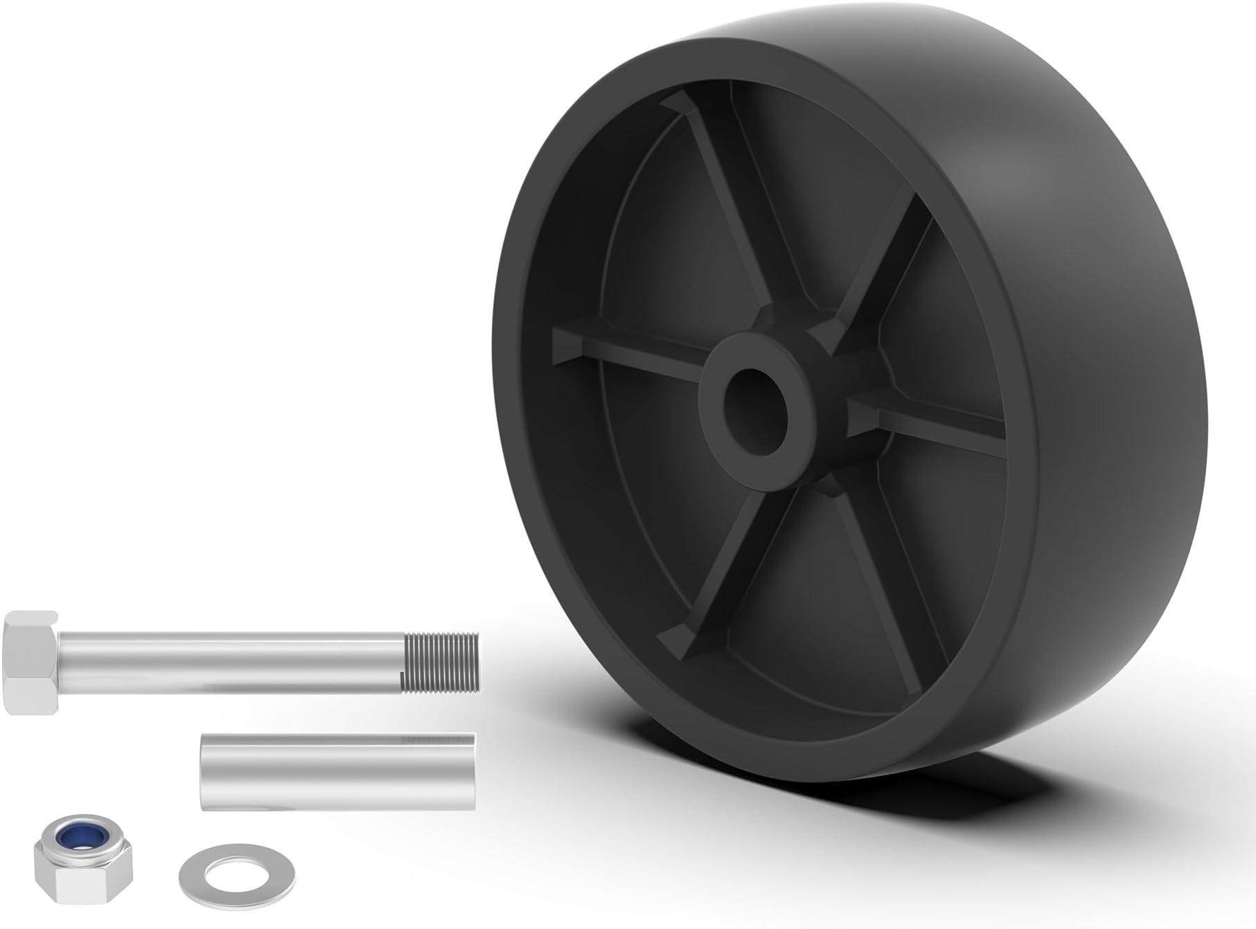 Amazon.com: TOWKING 1200lbs 6inch Boat Trailer Jack wheel, Wheel ...