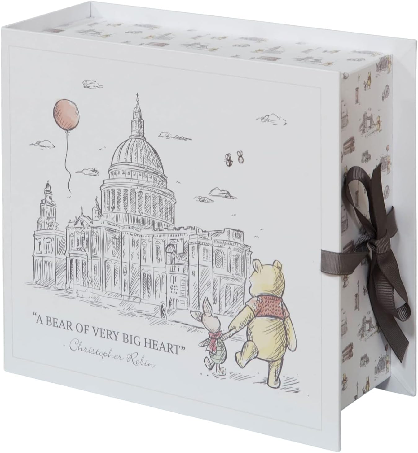 Amazon.com: Happy Homewares Christopher Robin Keepsake Box Bear of Very ...