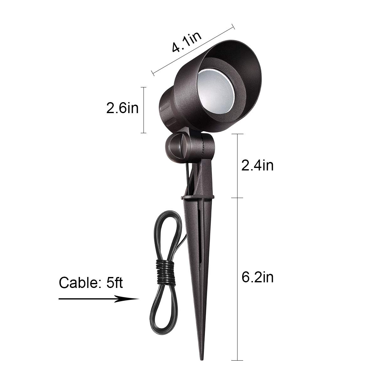 Landscape Lights Low Voltage Led Garden Lights Outdoor Spotlight ...