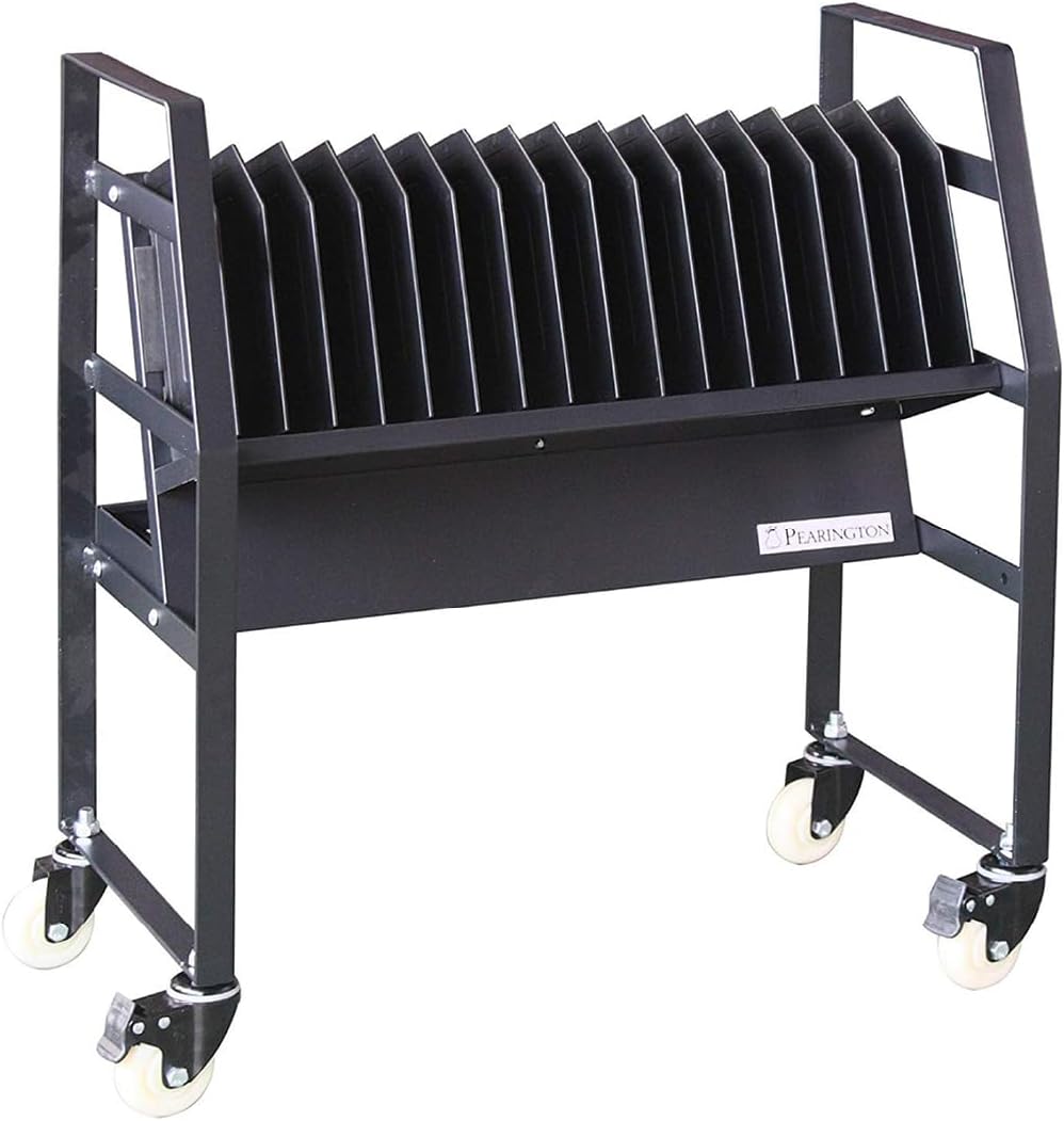 Amazon.com: Laptop Charging Cart with Wheels - 10-Slot Chromebooks ...