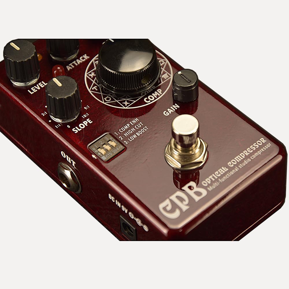 Amazon.com: Optical Compressor Pedal for Electric Guitar and Bass ...
