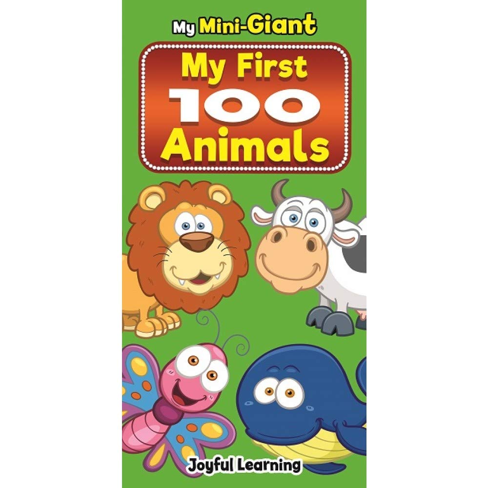 Buy My Mini-Giant Animals Board Book With Hard Cover Montessori ...