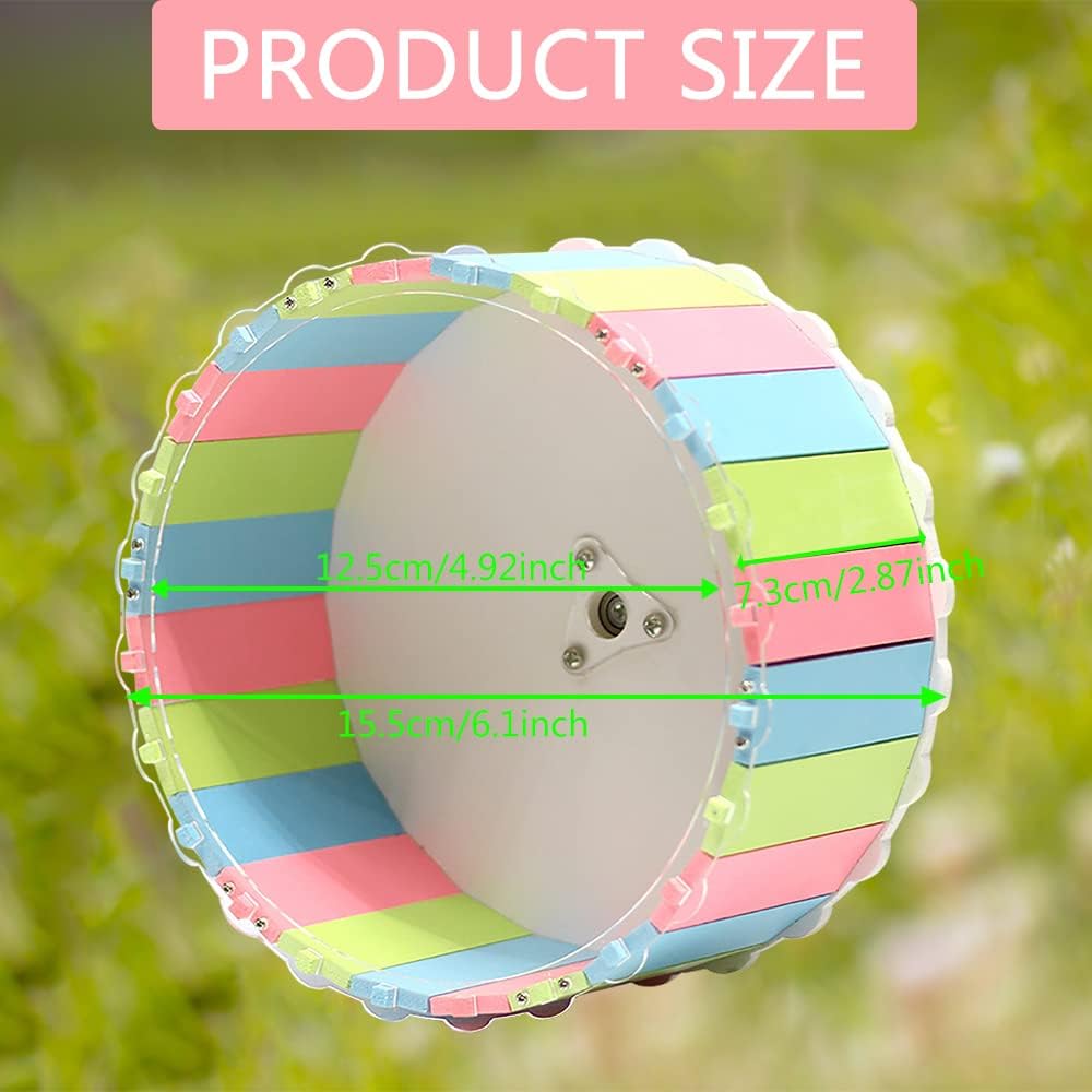 Hamster Running Wheel Hamsters Exercise Wheel for Hamsters with Stand ...