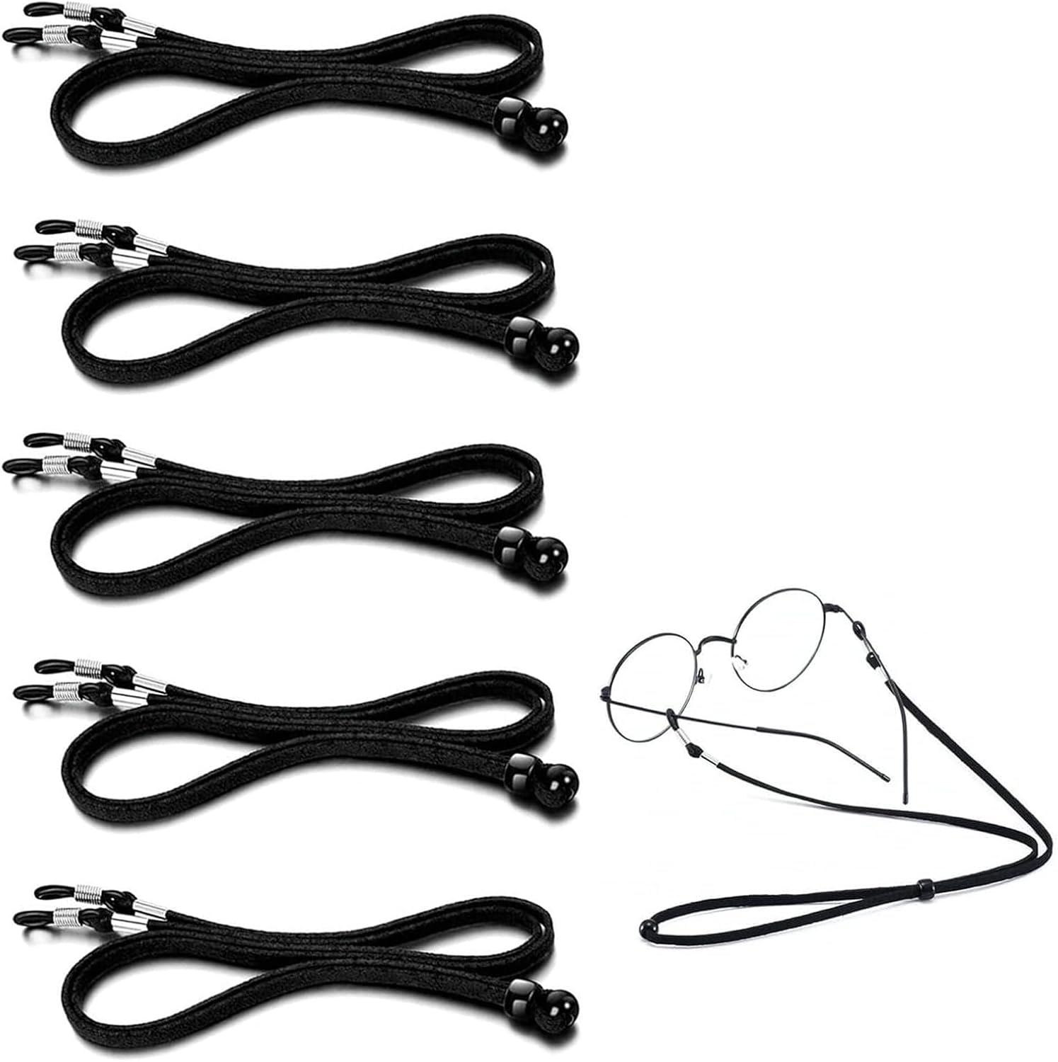 LPXVNJ 5 Pcs Spectacles Cord, Glasses Chain, Durable Comfortable Non ...