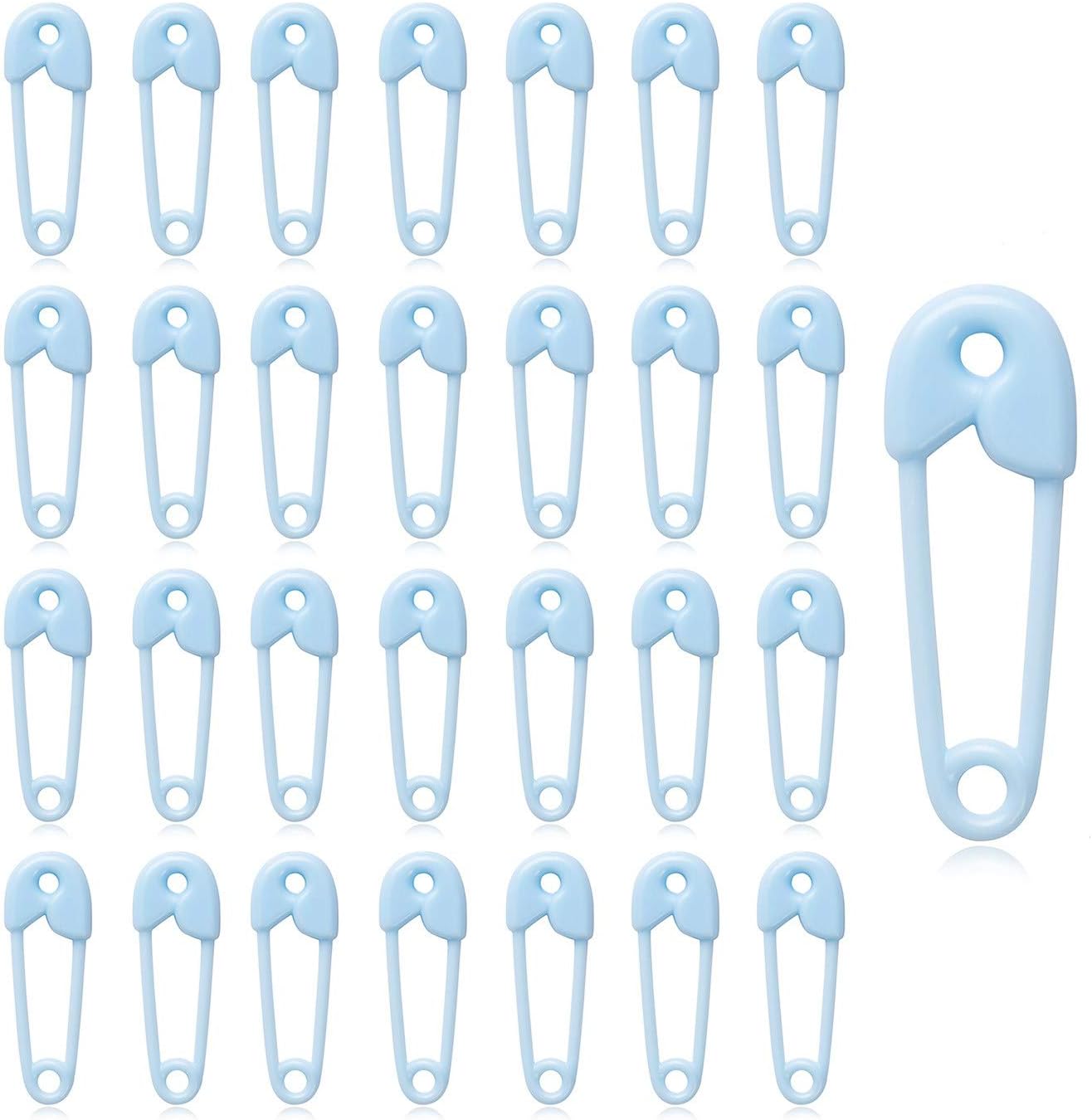 Amazon.com: 50 Pcs Baby Safety Pins 1.6 Inch Baby Diaper Pins Plastic ...