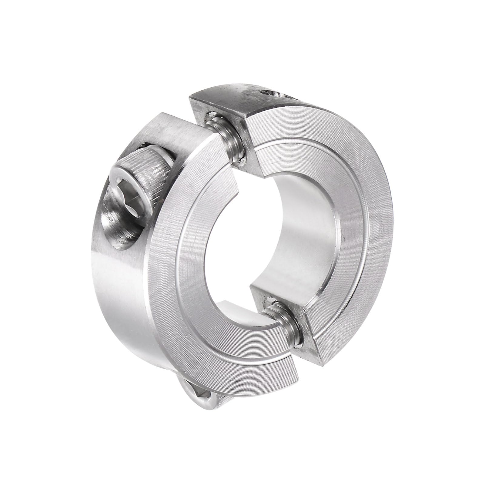 Threaded Collar Uxcell 4pcs Double Split Clamp-On Shaft Collar For 1-1/ ...