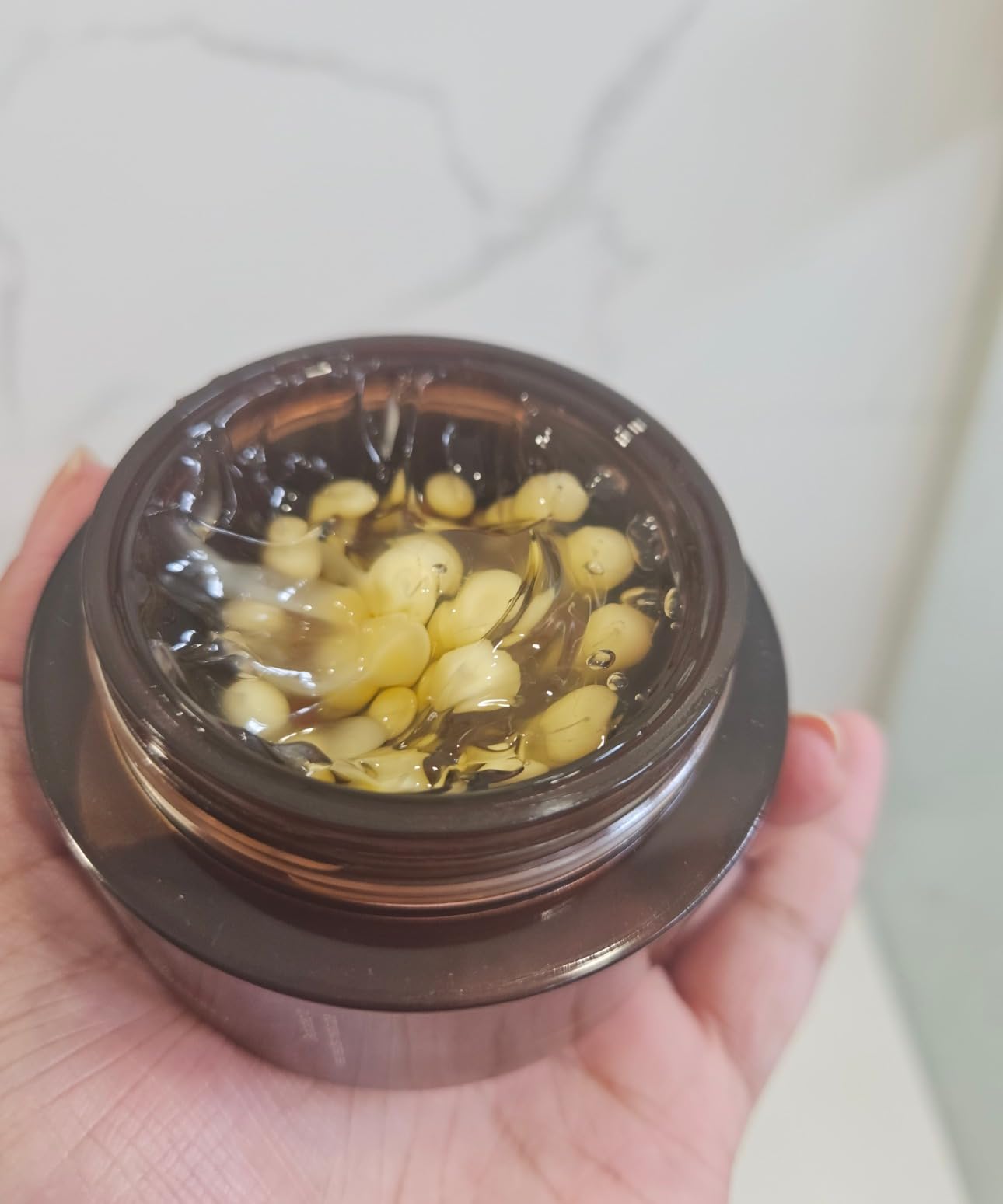 Medicube Deep Vitamin C Golden Boba Capsule Face Moisturizer - Liposome ...