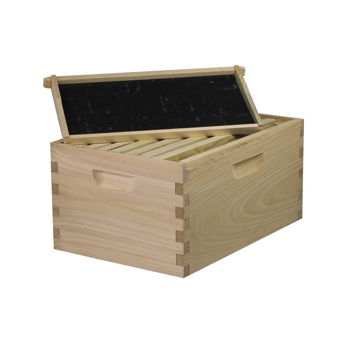 Buy Busy Bees 'N' More Amish Made Langstroth Bee 8 Frame Deep/Brood Box ...