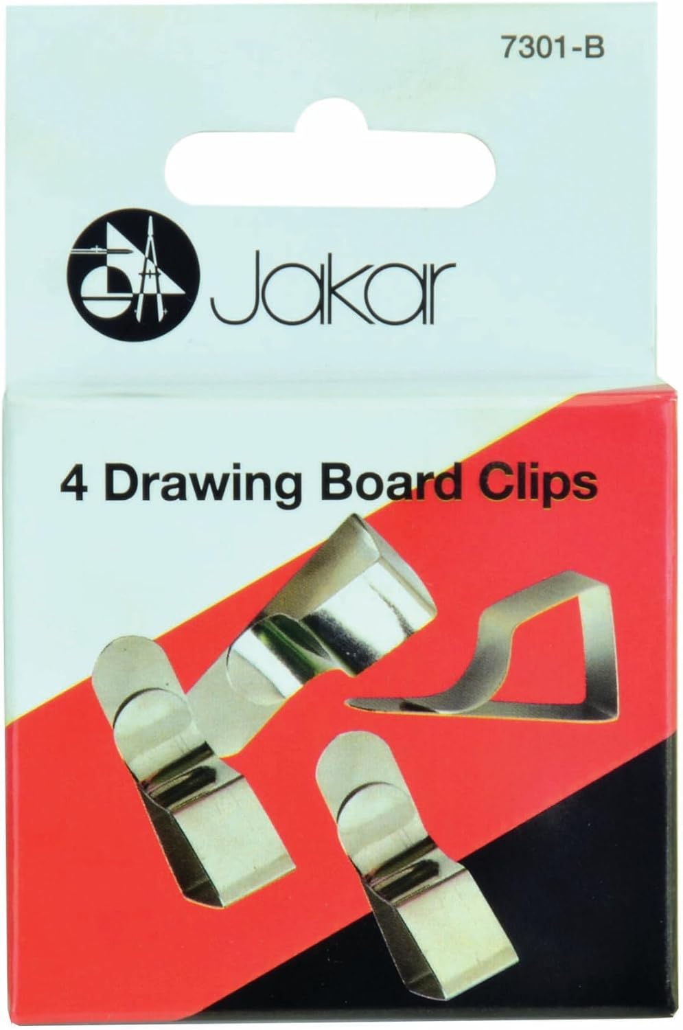 Jakar Drawing Board Clips (4) : Amazon.co.uk: Stationery & Office Supplies