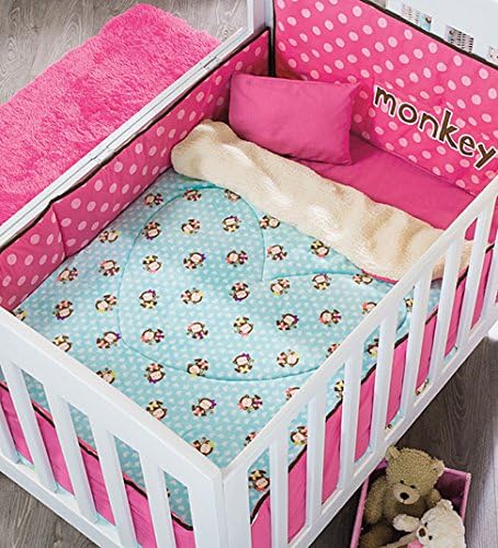 Amazon.com: Baby blanket Siberia - Little monkey - Cot : Baby