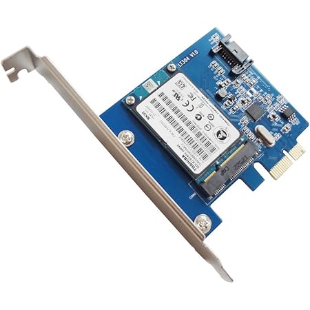 Amazon.co.jp: WBTUO PCIe to MSATA SSDまたはSATA3.0コンボ拡張カードLT304 PCI ...