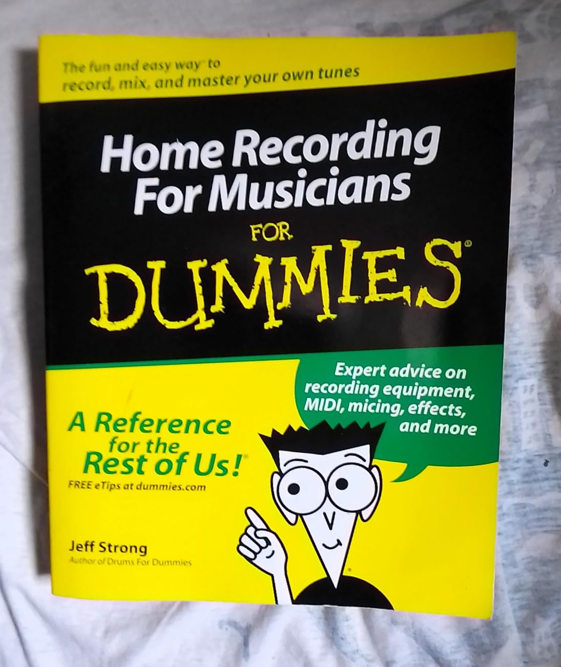 Home Recording for Musicians for Dummies: Strong, Jeff: 9780764516344 ...