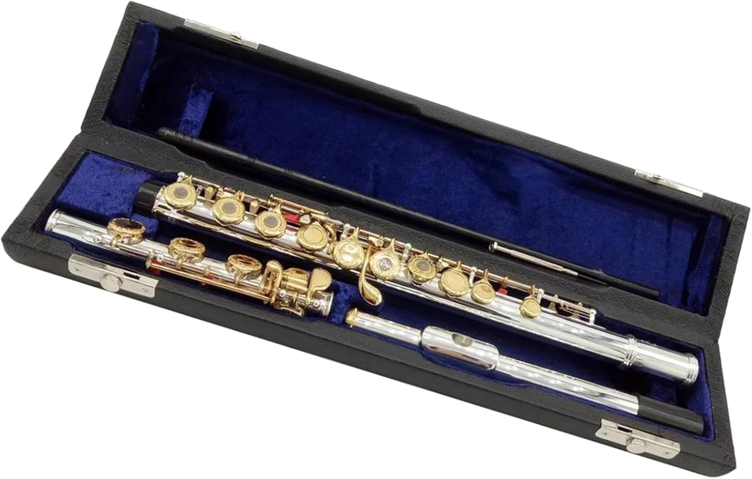 Amazon.com: Hand Carved Gold Plating Keys Flutes B Leg Open Holes 17 ...