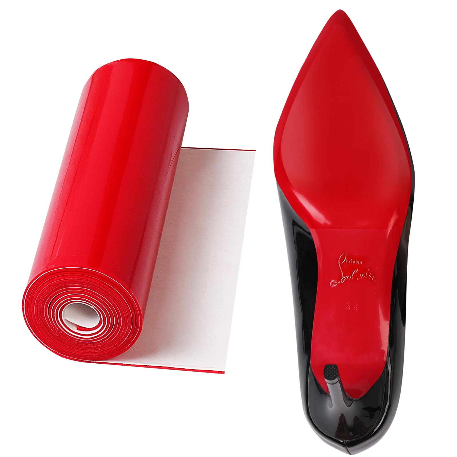 Amazon.com: GQTJP 39 in Red Bottom Shoe Protector for Women, Self ...