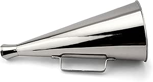 Amazon.com: NKlaus megaphone maritime brass solid silver 36cm long ...